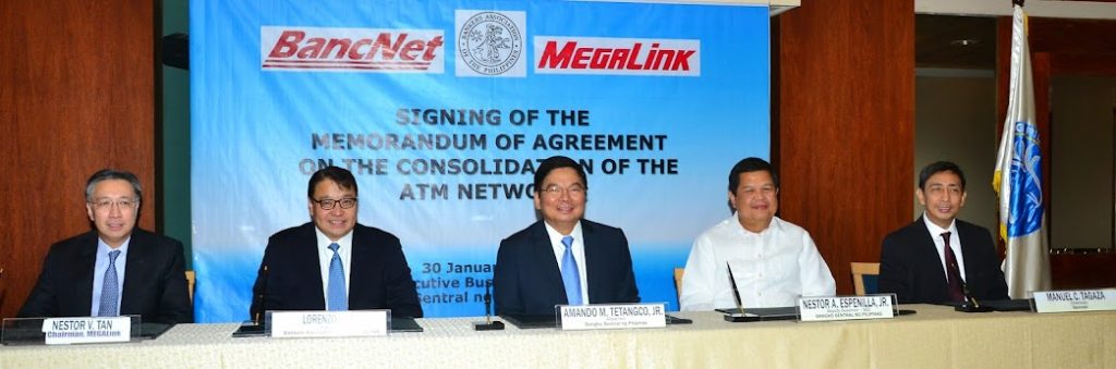 BancNet, Megalink sign unification MOA – BancNet